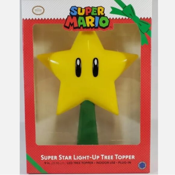 Nintendo | Holiday | Nintendo Super Mario 9 Super Star Light Up Led ...